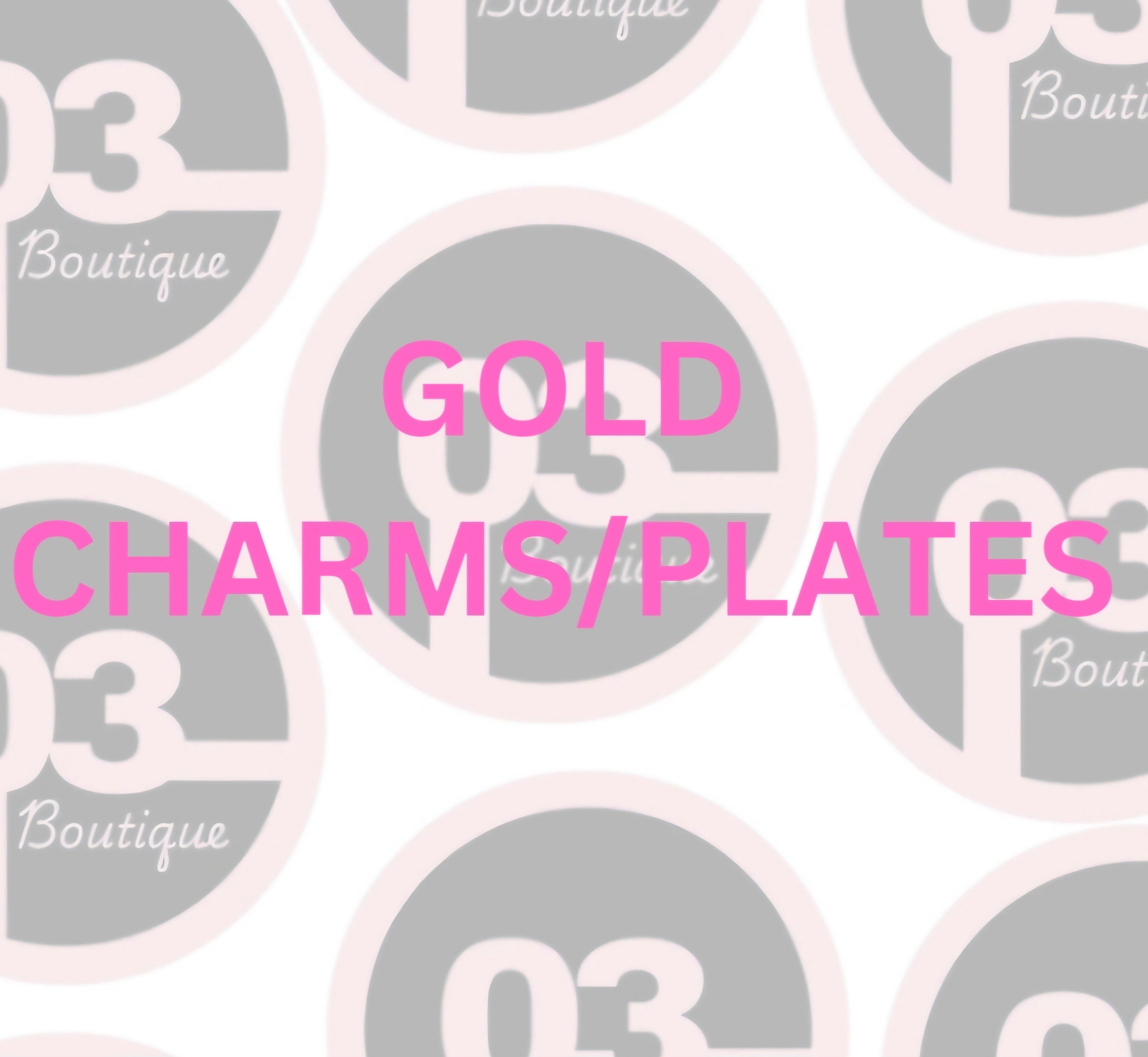 Gold Charms/Plates – Page 2 – 03 Boutique Christchurch